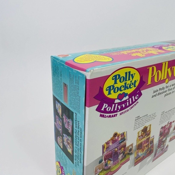 Mattel | Toys | Polly Pocket Pollyville Weekend Deluxe Gift Set Mattel ...